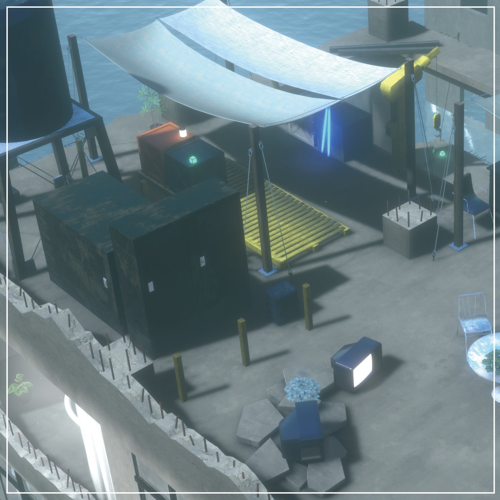 【販売ワールド#003] Drift Block 111 - xraftery｜VR建築デザイン - BOOTH