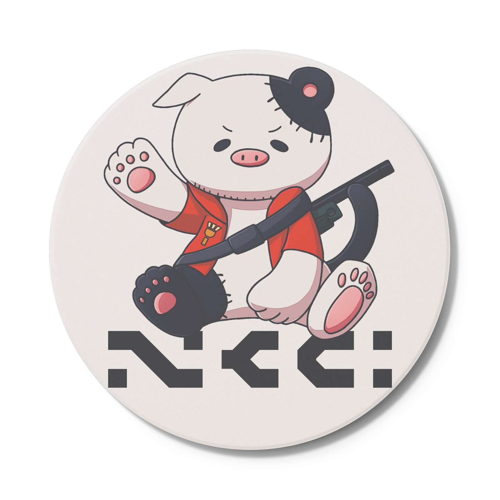 はむきち コースター - NKC - BOOTH