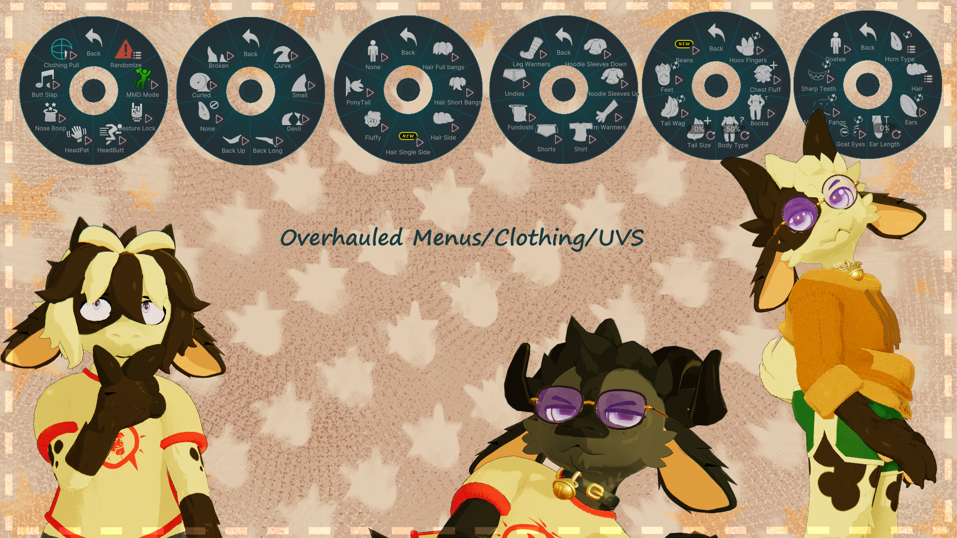 Chai Goat [VRCHAT AVATAR - PC/Quest] - V1.3.1 - remydoodlekin - BOOTH