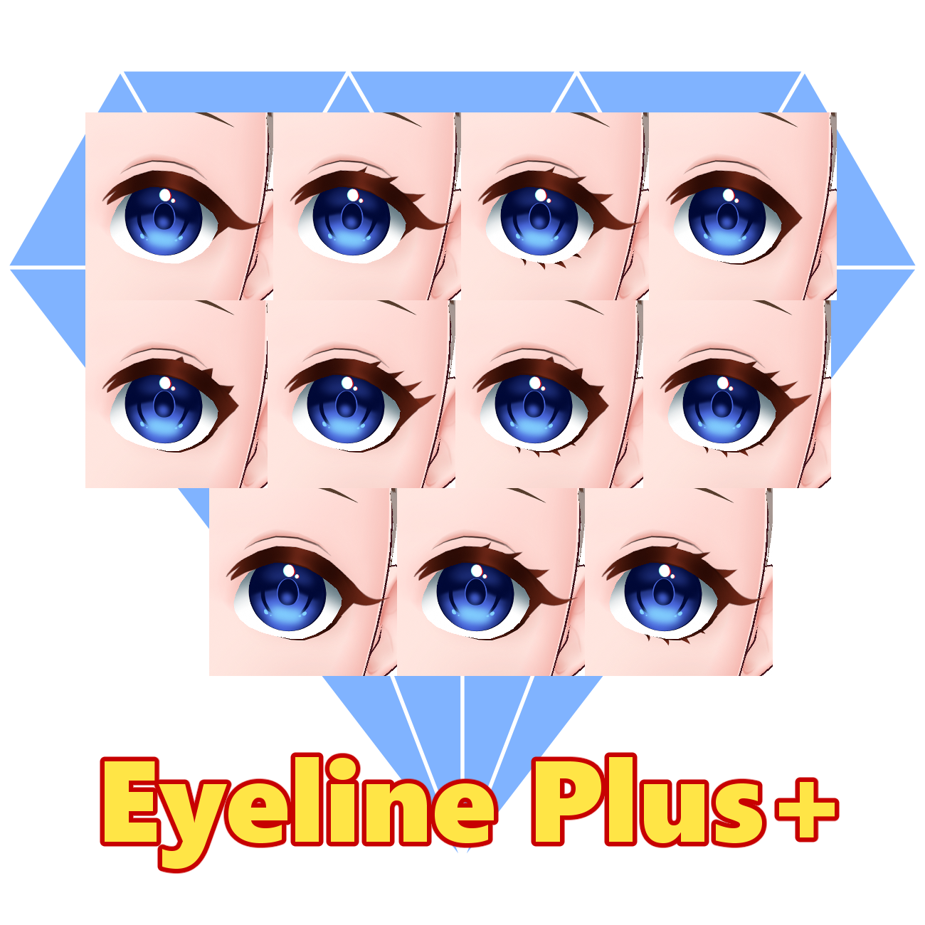 Vroid Eyes Pack Updated!!! - Tainara-P Vroid - BOOTH