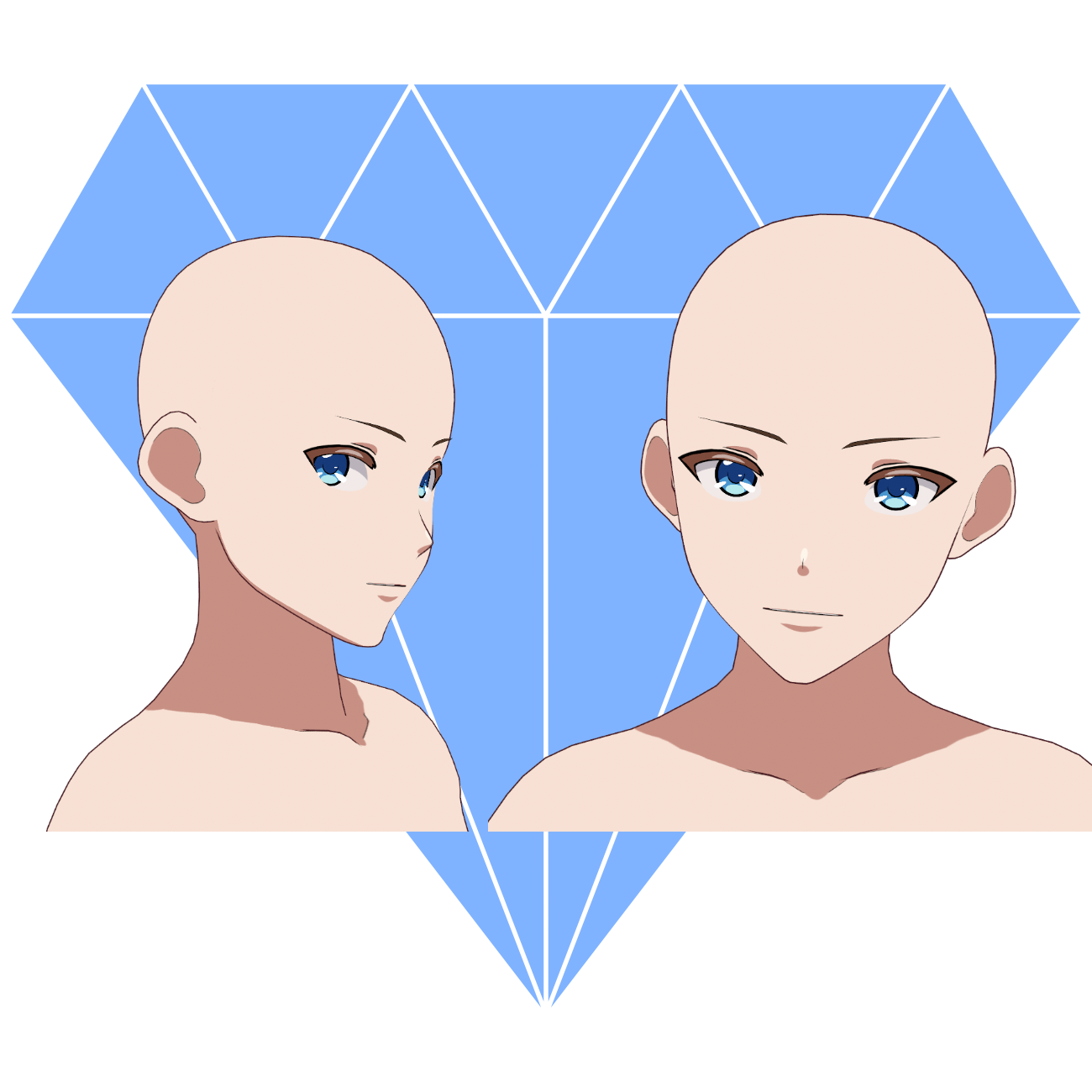 Vroid Anime Base Pack - Tainara-P Vroid - BOOTH