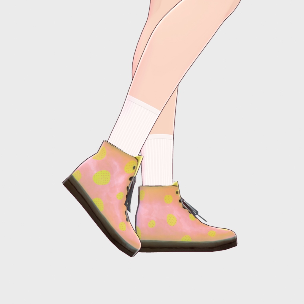 shoes 靴 [VRoid] テクスチャ [無料版あり] - miss.noob.custom.VR - BOOTH