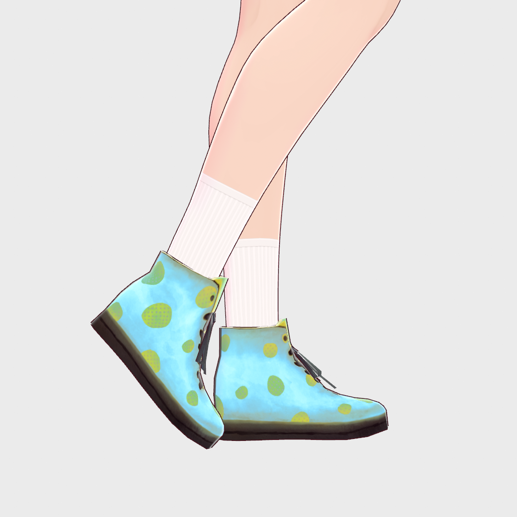 shoes 靴 [VRoid] テクスチャ [無料版あり] - miss.noob.custom.VR - BOOTH