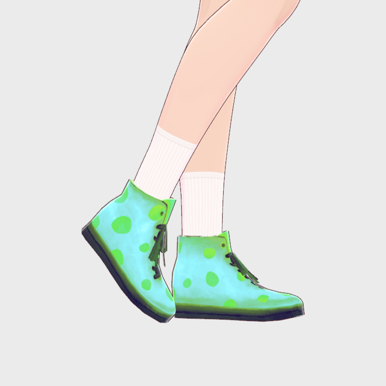 shoes 靴 [VRoid] テクスチャ [無料版あり] - miss.noob.custom.VR - BOOTH