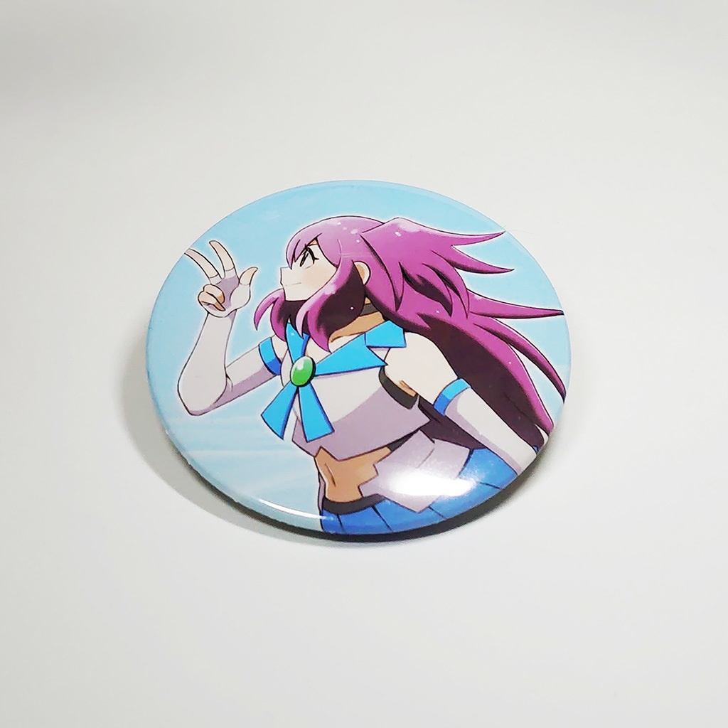 埋蔵少女アツミちゃん 缶バッジコレクションVol.1(バラ・ランダム) 全5種類 - PHOSPHOSHOP - BOOTH