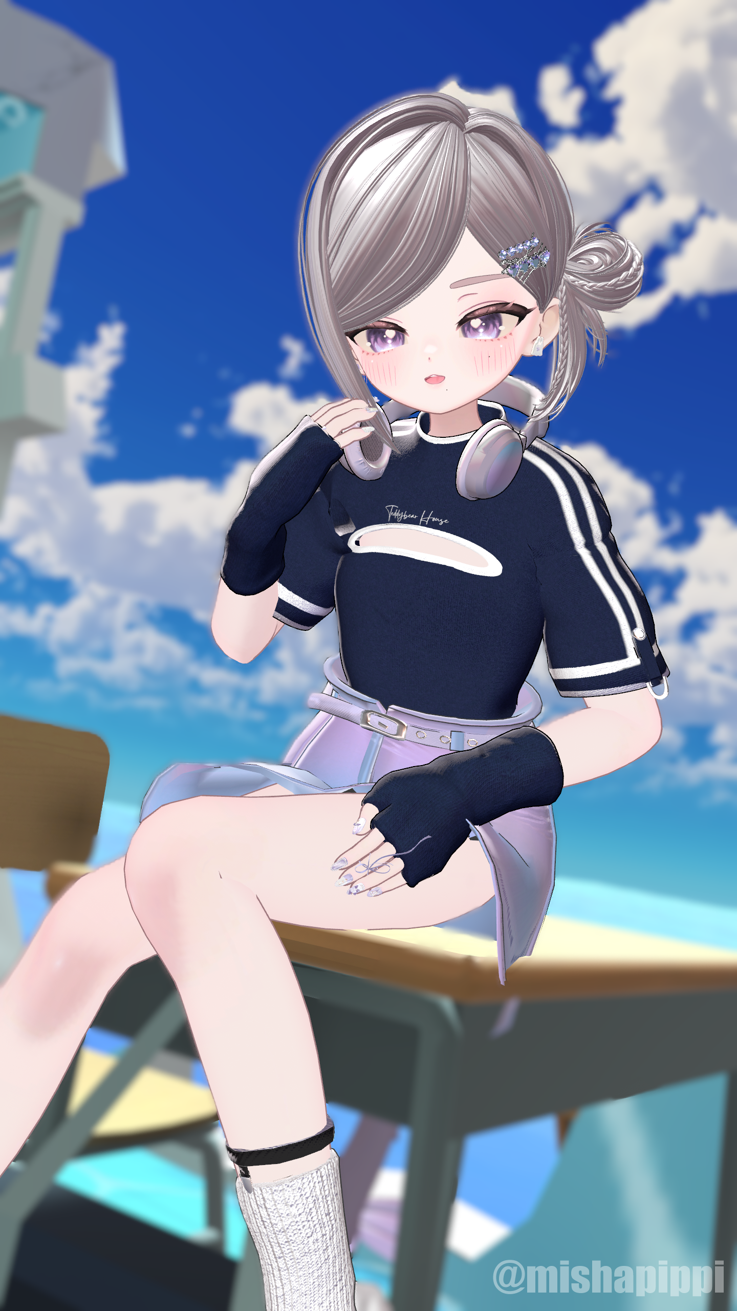 【18アバター対応】Twinkle×Bun【VRChat想定】 - 8_1_Octo - BOOTH