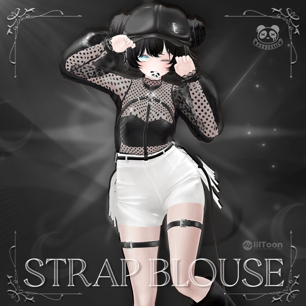 【StrapBlouse】10Avatar対応 - PandaStic - BOOTH