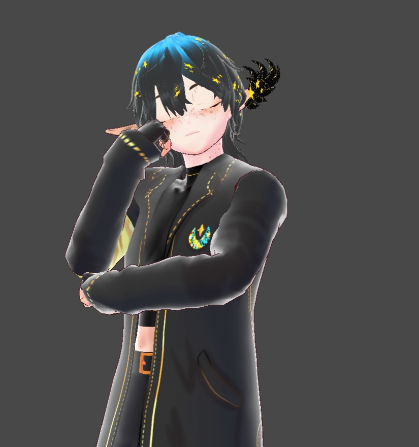 vroid _ male elf 3d modele VRM - sisukomorebii - BOOTH