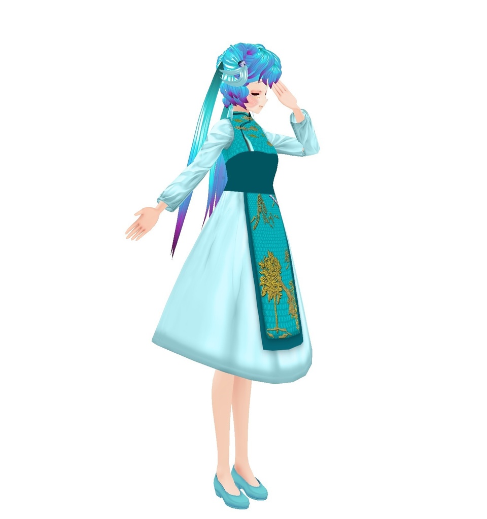 Ace of Swords tarot VRoid outfit - landimonk - BOOTH