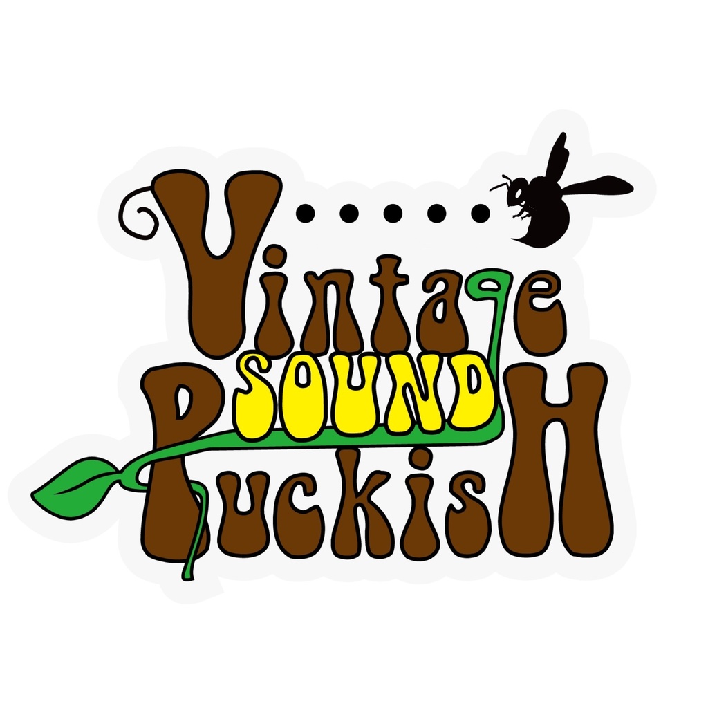 「Vintage Sound Puckish」ステッカー - ショップ VSP - BOOTH