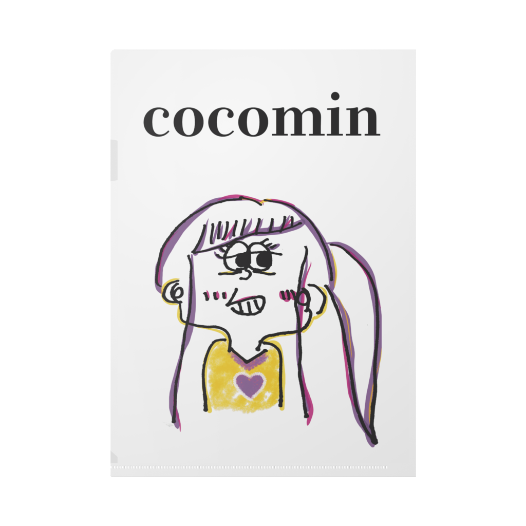 cocomin クリアファイルA4 - cocomin - BOOTH