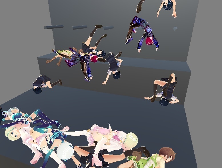 VRMラグドールプッシャー - 120byte - BOOTH