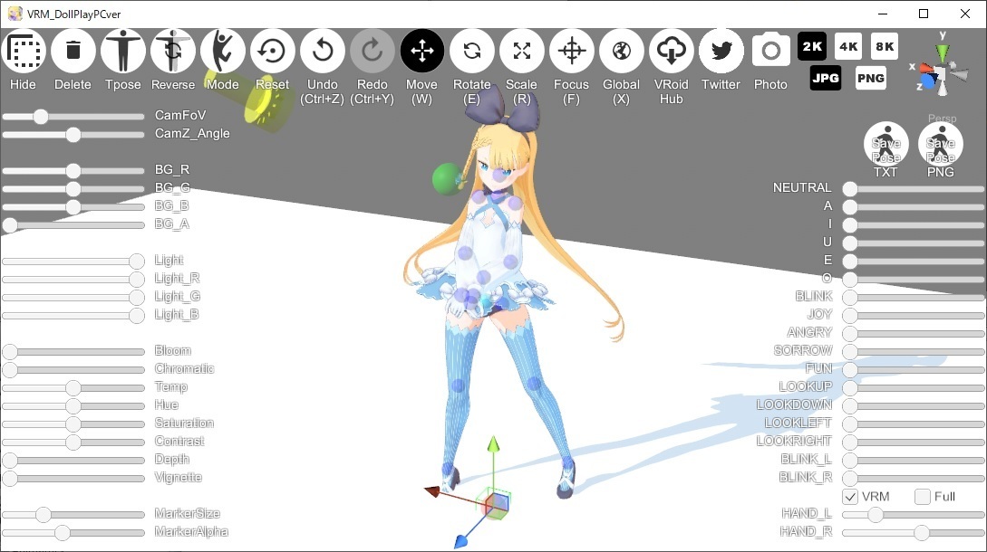 VRMお人形遊びPC版向けアニメーション&ポーズ集 - 120byte - BOOTH