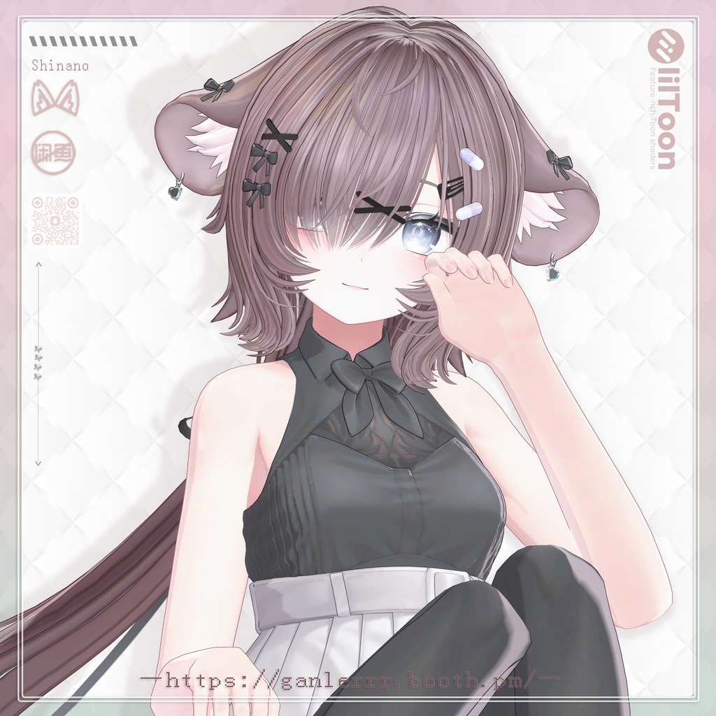 [VRChat] Muffin Puff Hair / マフィンパフヘア - TurningPoint - BOOTH