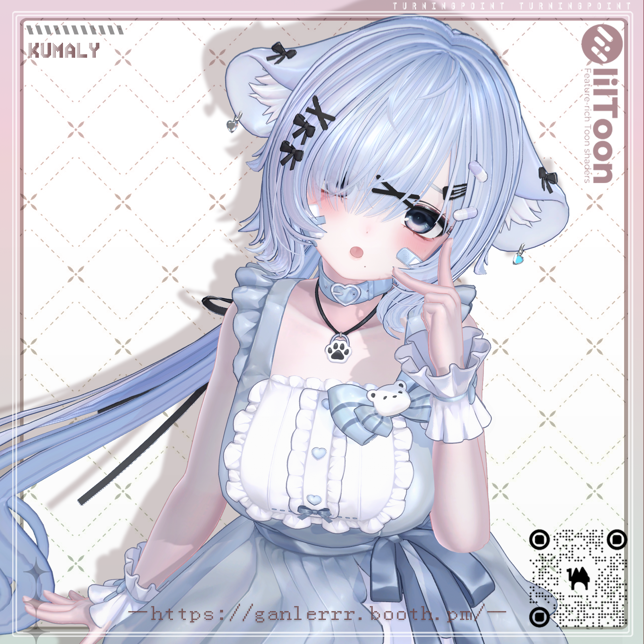 SALE🍀[VRChat] Muffin Puff Hair / マフィンパフヘア - TurningPoint - BOOTH