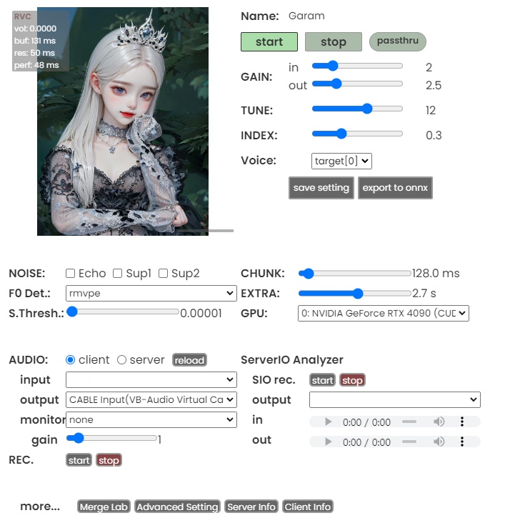 [RVC][KR] Female voice -Garam- / RVC 모델 가람 - vendit - BOOTH