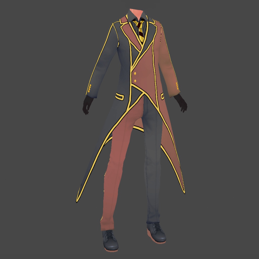 (VROID) fantasy Suit (multiple color) - jonathan-yuri - BOOTH