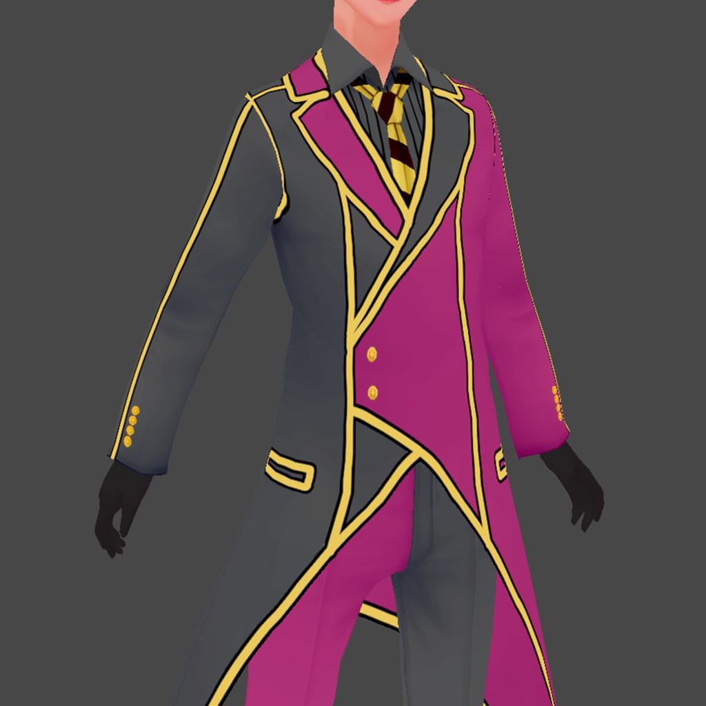 (VROID) fantasy Suit (multiple color) - jonathan-yuri - BOOTH