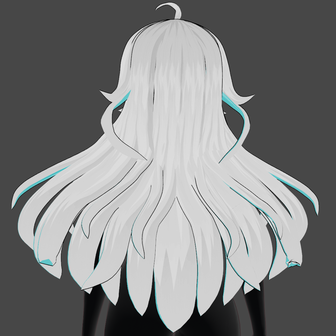 (vroid) hair girl preset #3 (multiple colour) - jonathan-yuri - BOOTH