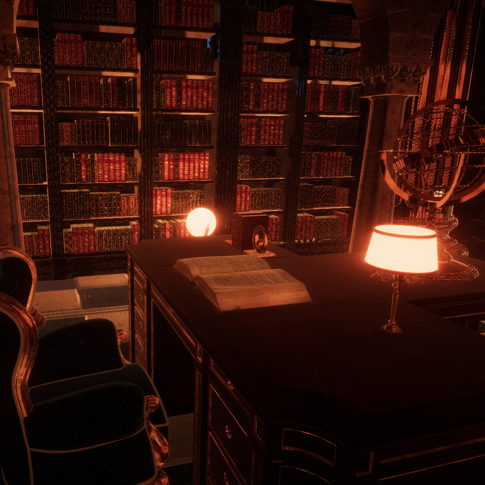 【VRChatワールドデータ販売】MyLittleRoom(202310) 魔法使いの書斎 - CrossingYourself - BOOTH