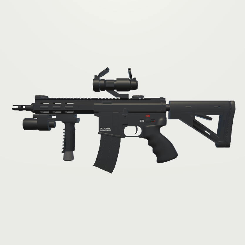 AR15-CQB【VRChat想定】 - すなぎつね - BOOTH