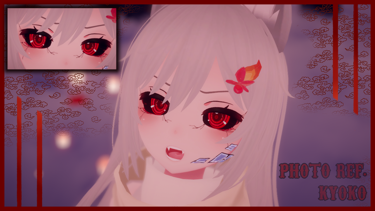 『18アバター対応 | Compatible with 18 avatars』Tokyo Ghoul Eye Texture 東京喰種 アイ ...