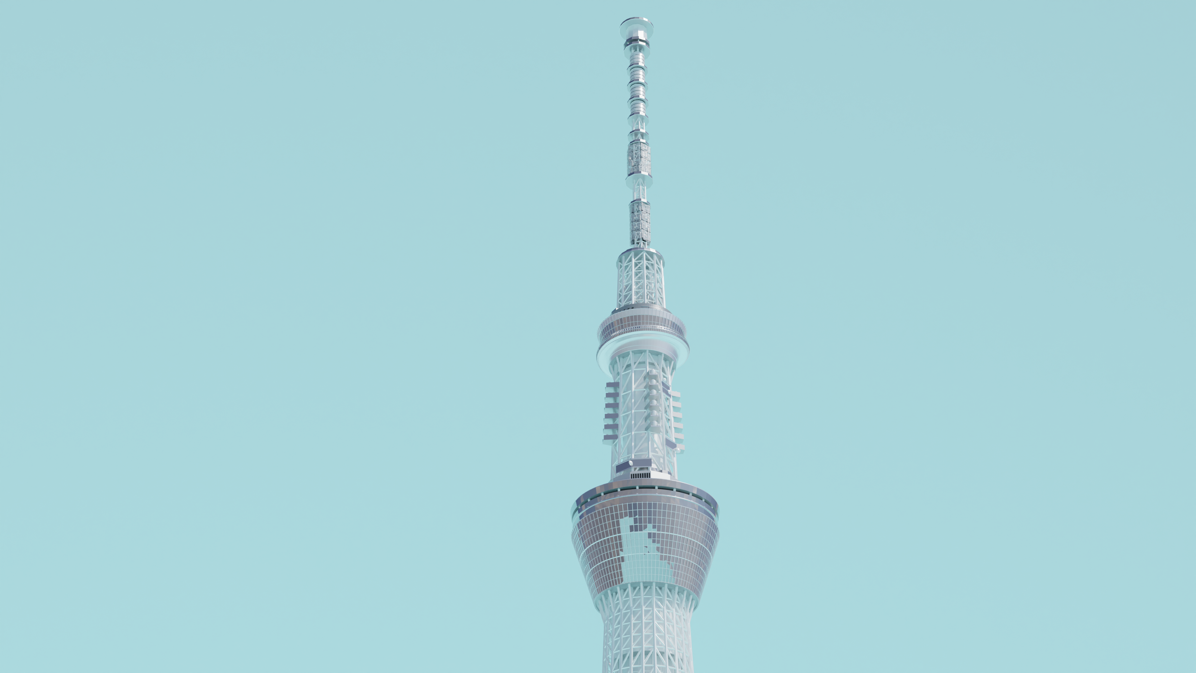 東京スカイツリー Tokyo Skytree | 3D Model - Dot. CG - BOOTH