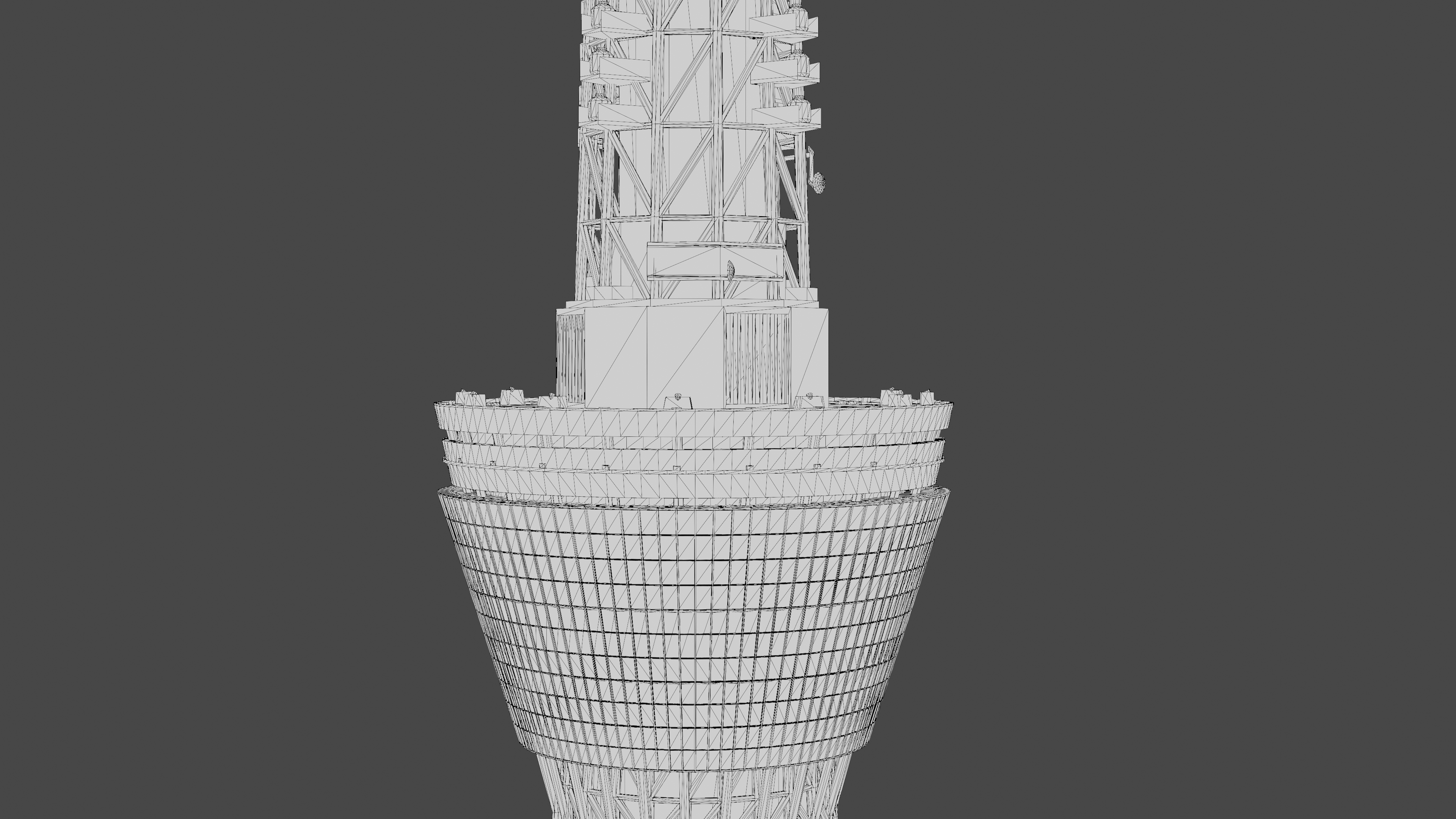 東京スカイツリー Tokyo Skytree | 3D Model - Dot. CG - BOOTH