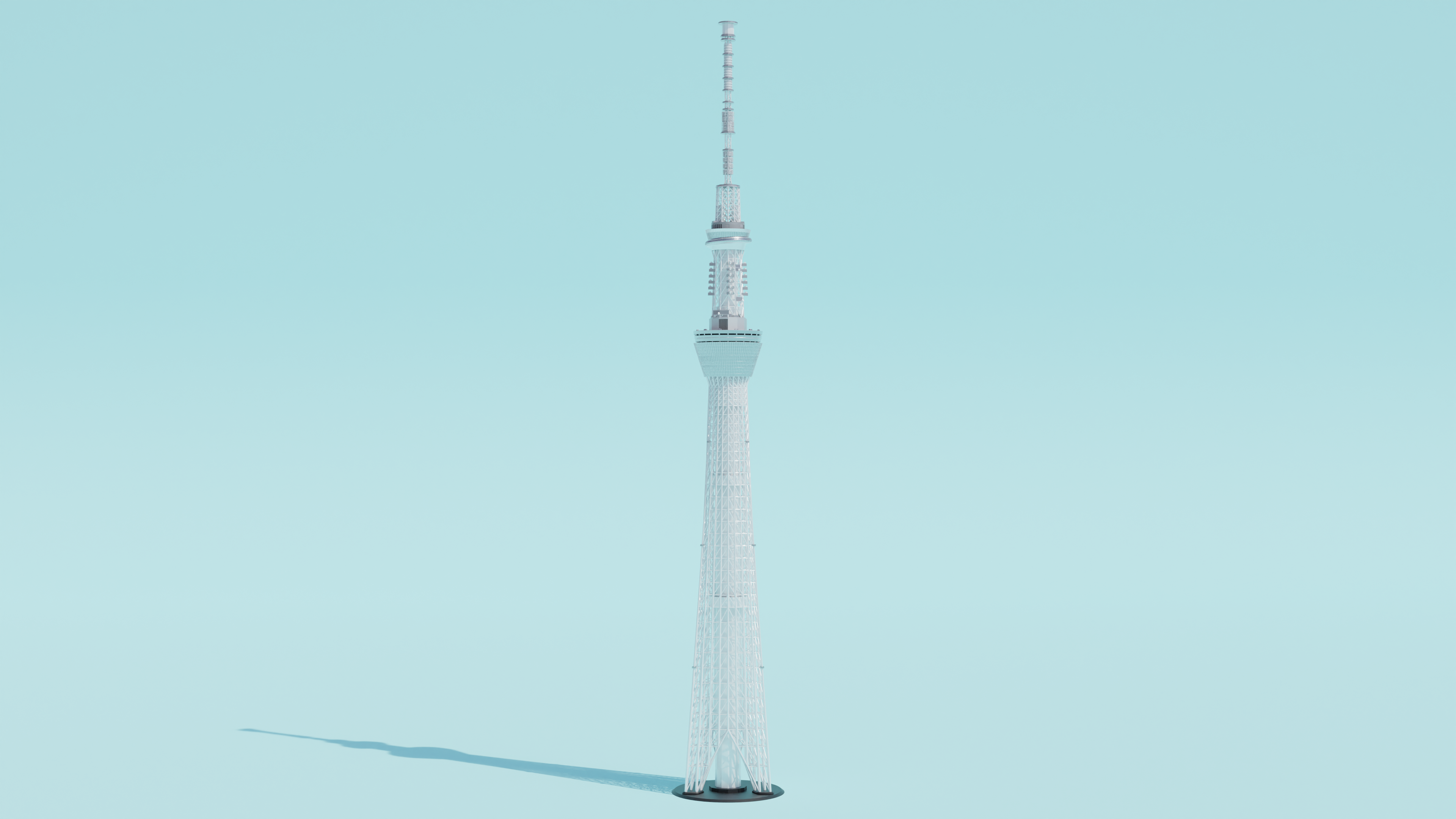 東京スカイツリー Tokyo Skytree | 3D Model - Dot. CG - BOOTH