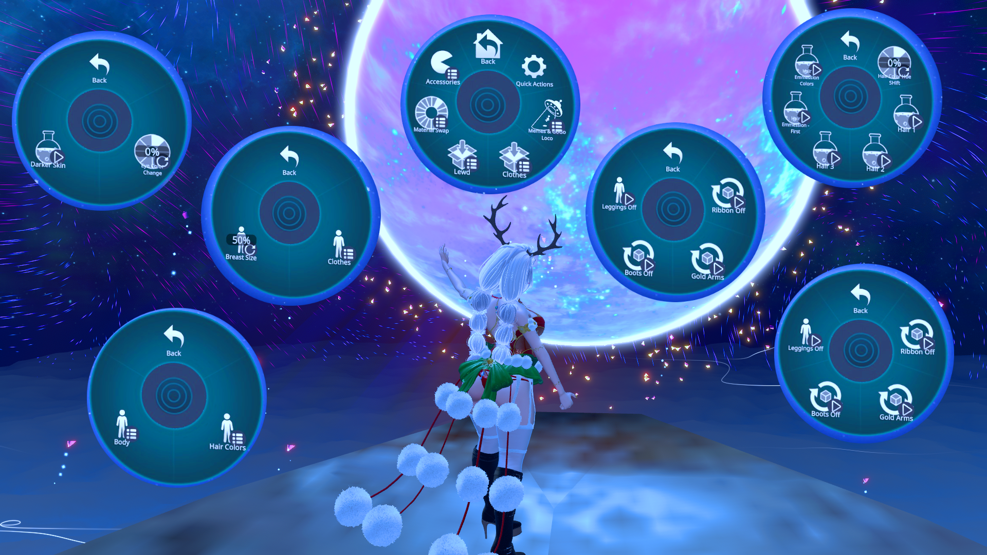 VRCHAT Avatar - Cloudy Snow Puff - PC and Quest Compatible - X-mas ...