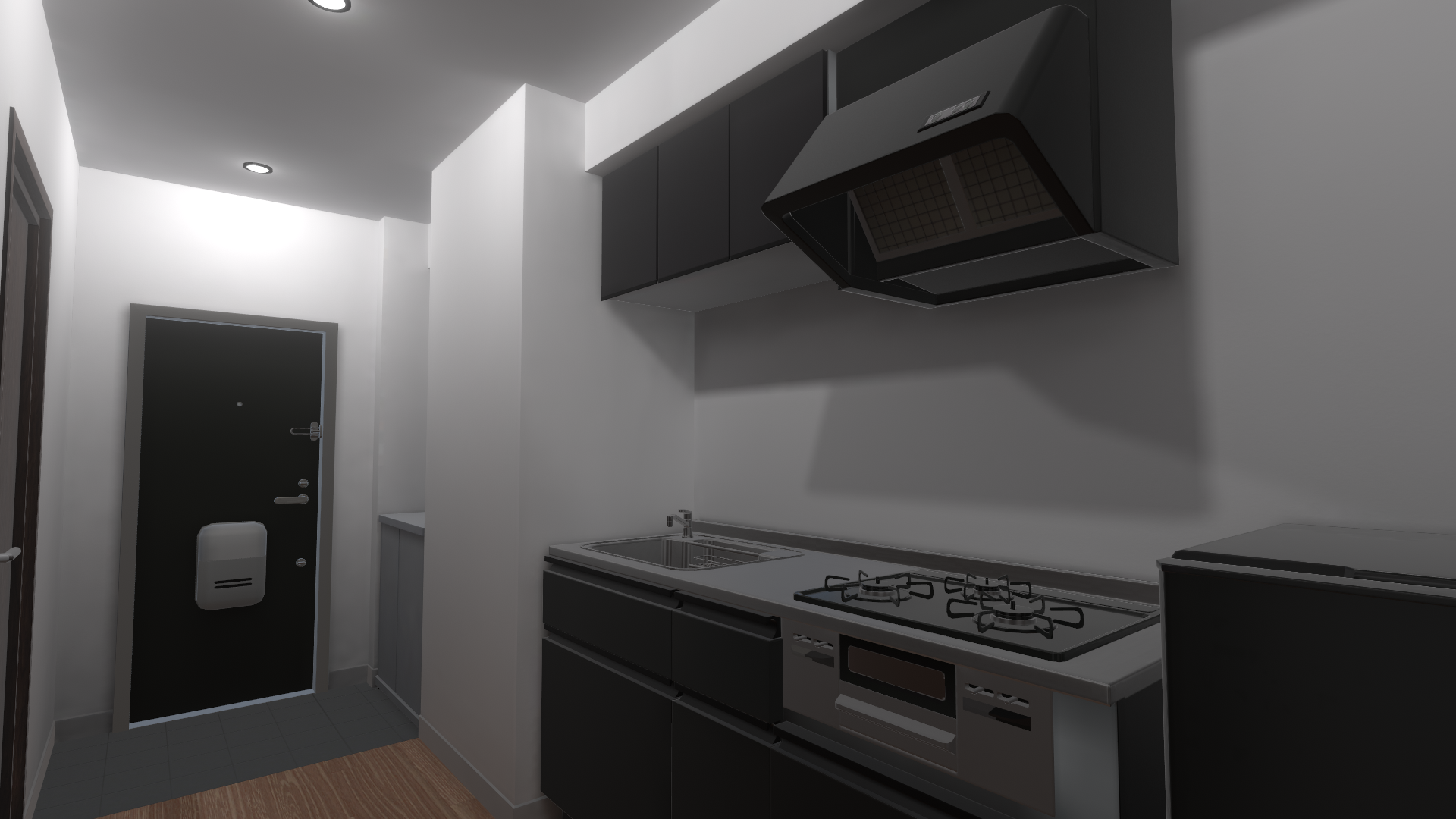 【VRChatワールド】Apartment-01 - WallL製作所 - BOOTH