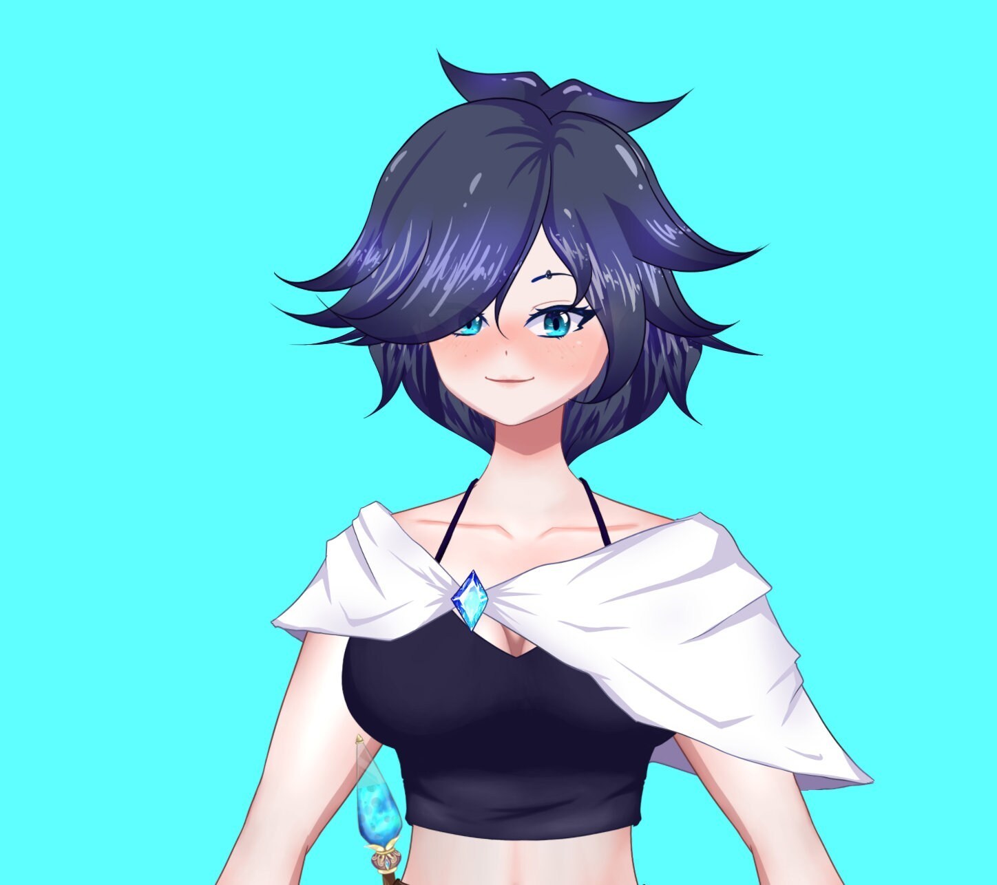 Vtuber 2d Avatar Adventurer, 8 expressions + Chivi version. Girl, Chica ...