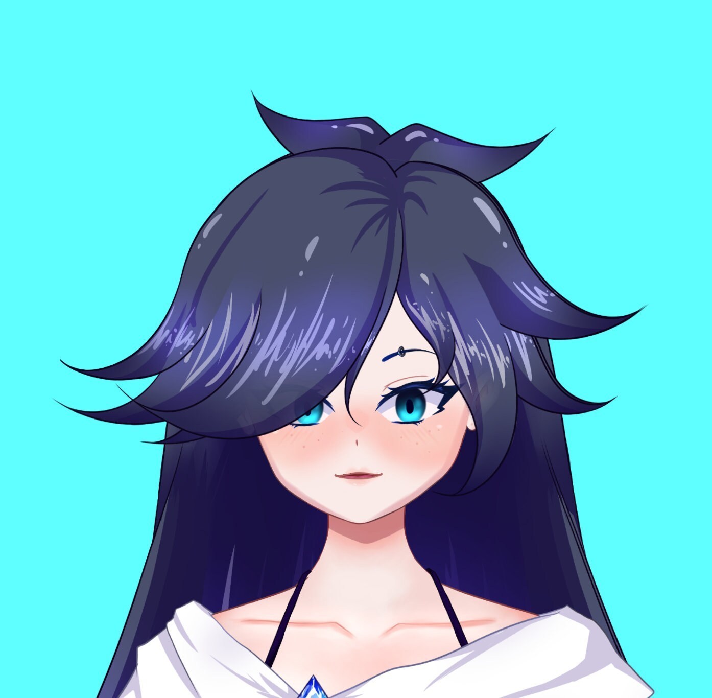 Vtuber 2d Avatar Adventurer, 8 expressions + Chivi version. Girl, Chica ...