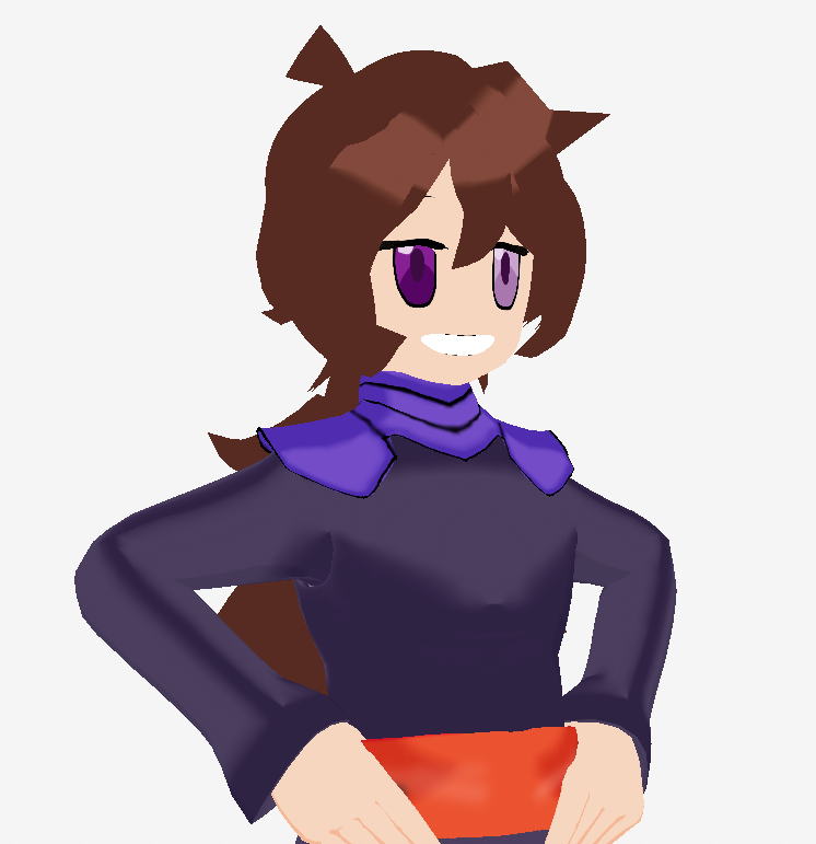 【Friday Night Funkin'MOD二次創作モデル】Spacey【Vroid/MMD】 - ローマンのがらくた置き場 - BOOTH