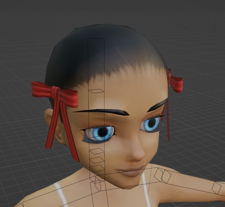 Addon Bows for IMVU | SecondLife | Vroid - sick0 - BOOTH