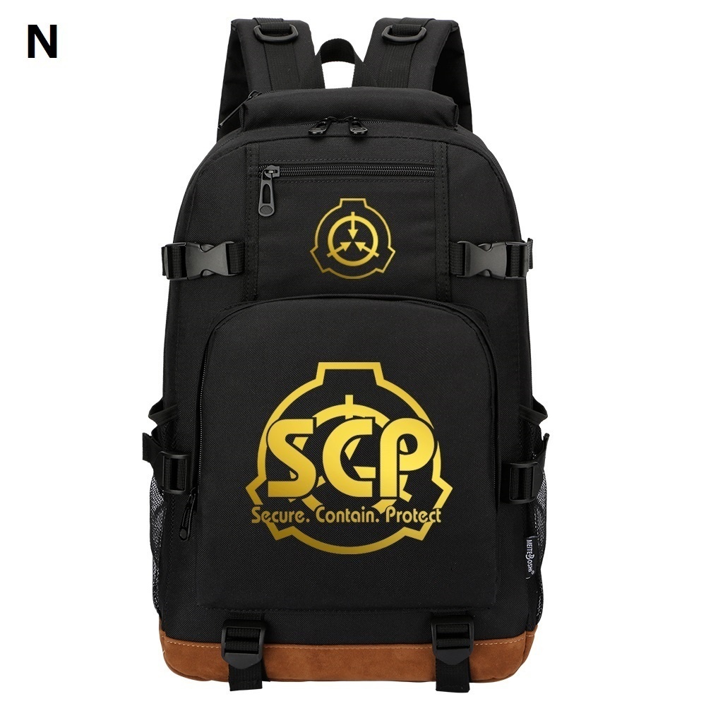 【SCPファンデーション】15種類 金色文字 リュックサック - cczakka-ご注文前に確認 - BOOTH