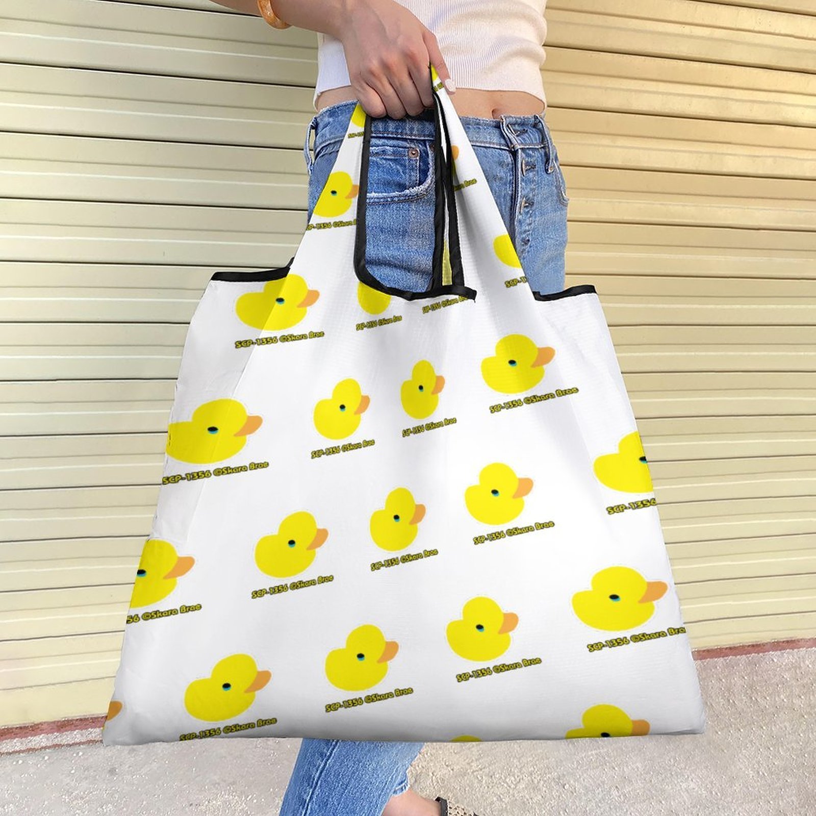 【SCP-1356】ゴムのアヒル ショッピングバッグ - cczakka-ご注文前に確認 - BOOTH