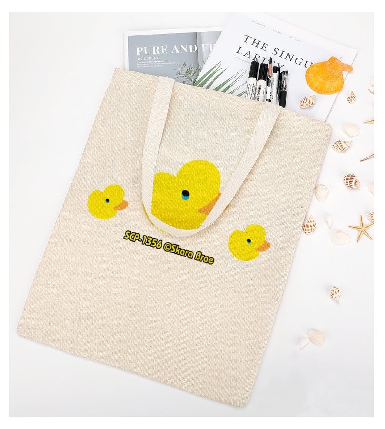 【SCP-1356】ゴムのアヒル トートバッグ - cczakka-ご注文前に確認 - BOOTH