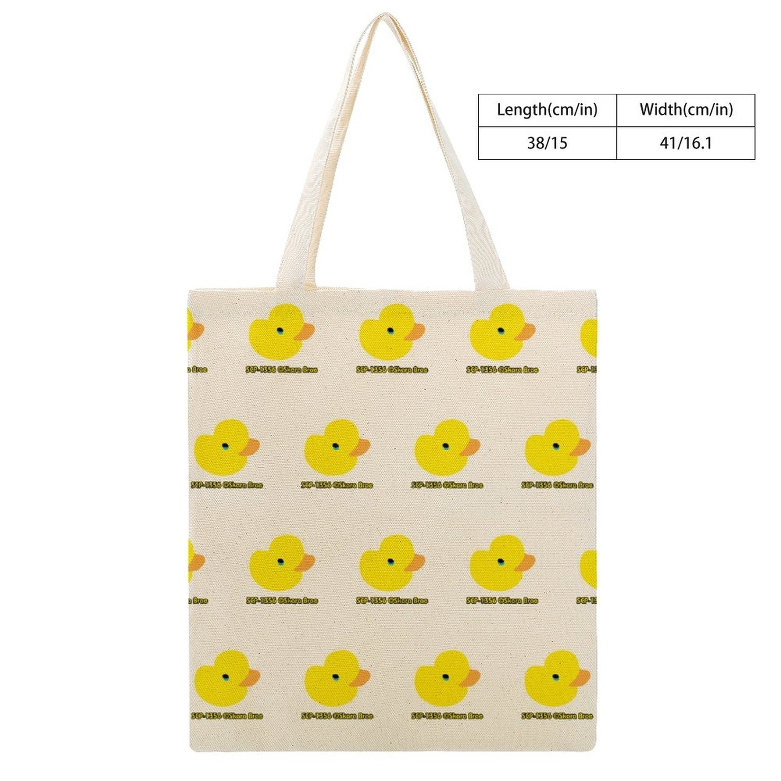 【SCP-1356】ゴムのアヒル トートバッグ - cczakka-ご注文前に確認 - BOOTH