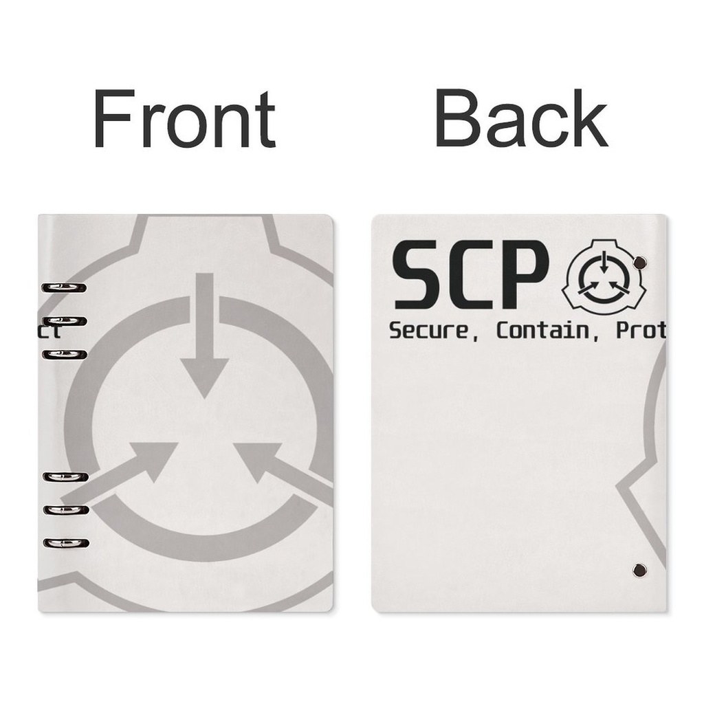 【SCP財団】PUレザー A5ノート Design-17 - cczakka-ご注文前に確認 - BOOTH
