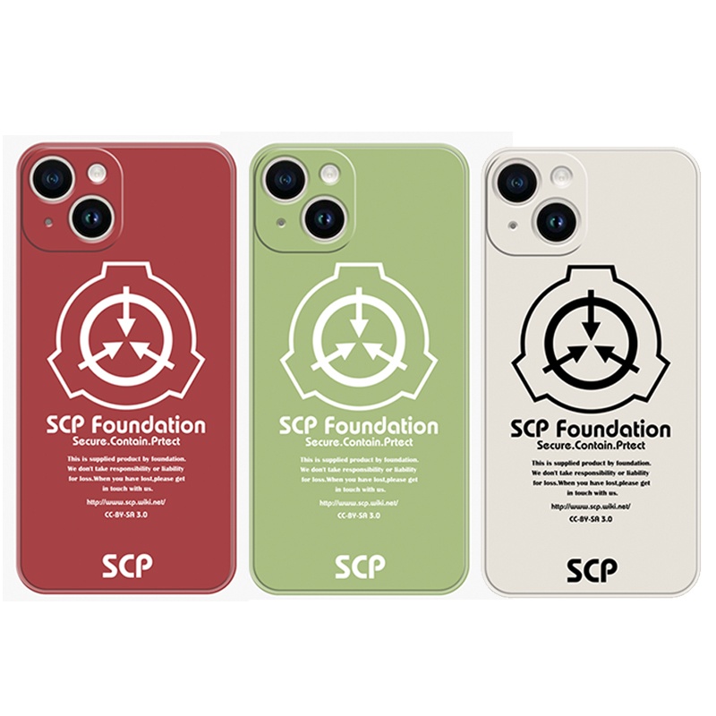 【SCP財団】3色 ソフトiPhoneケース - cczakka-ご注文前に確認 - BOOTH