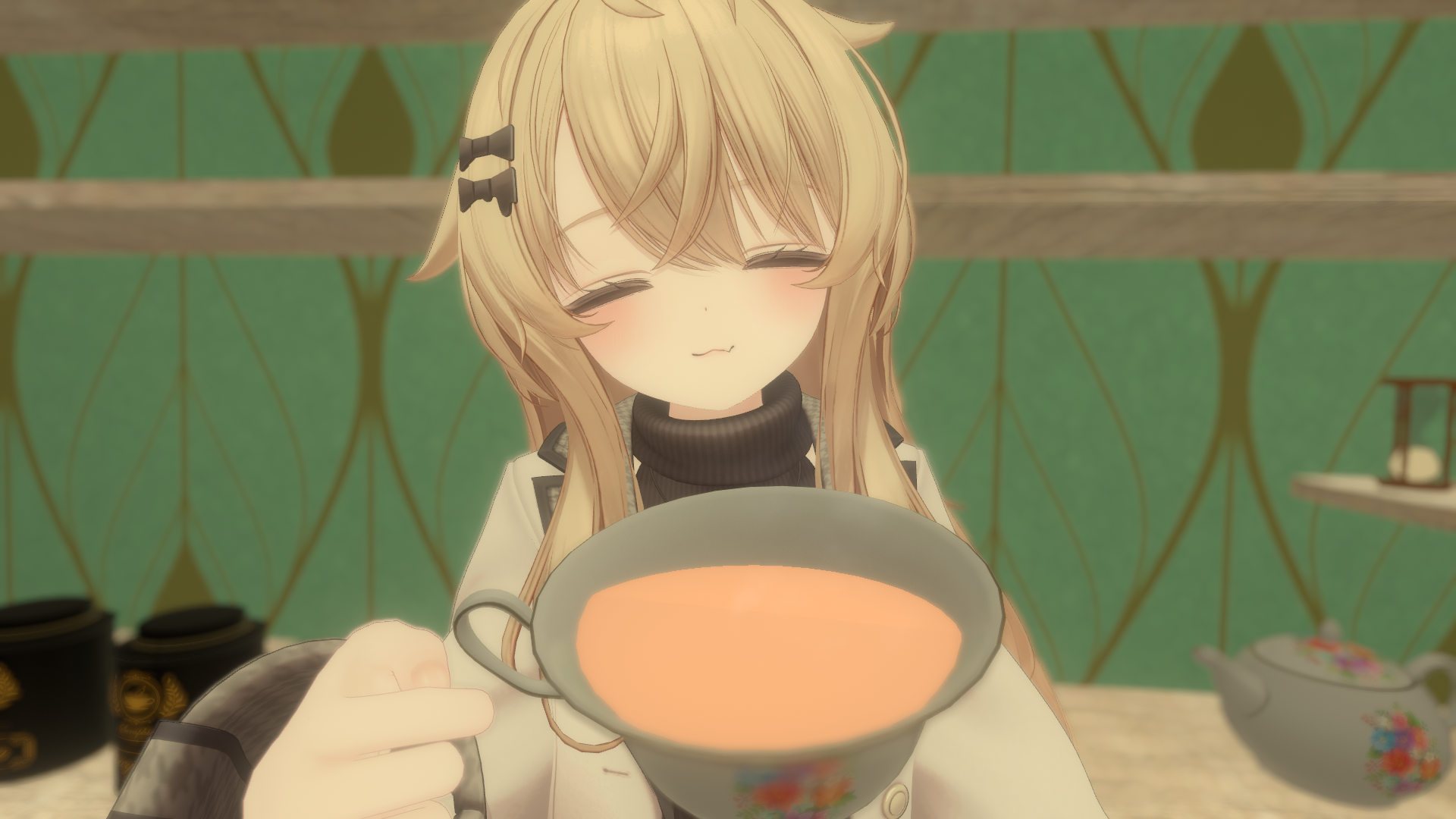 VRC Tea vol.1 リアル紅茶ギミック【VRChat向けワールドギミック】 - Luna*Flake - BOOTH