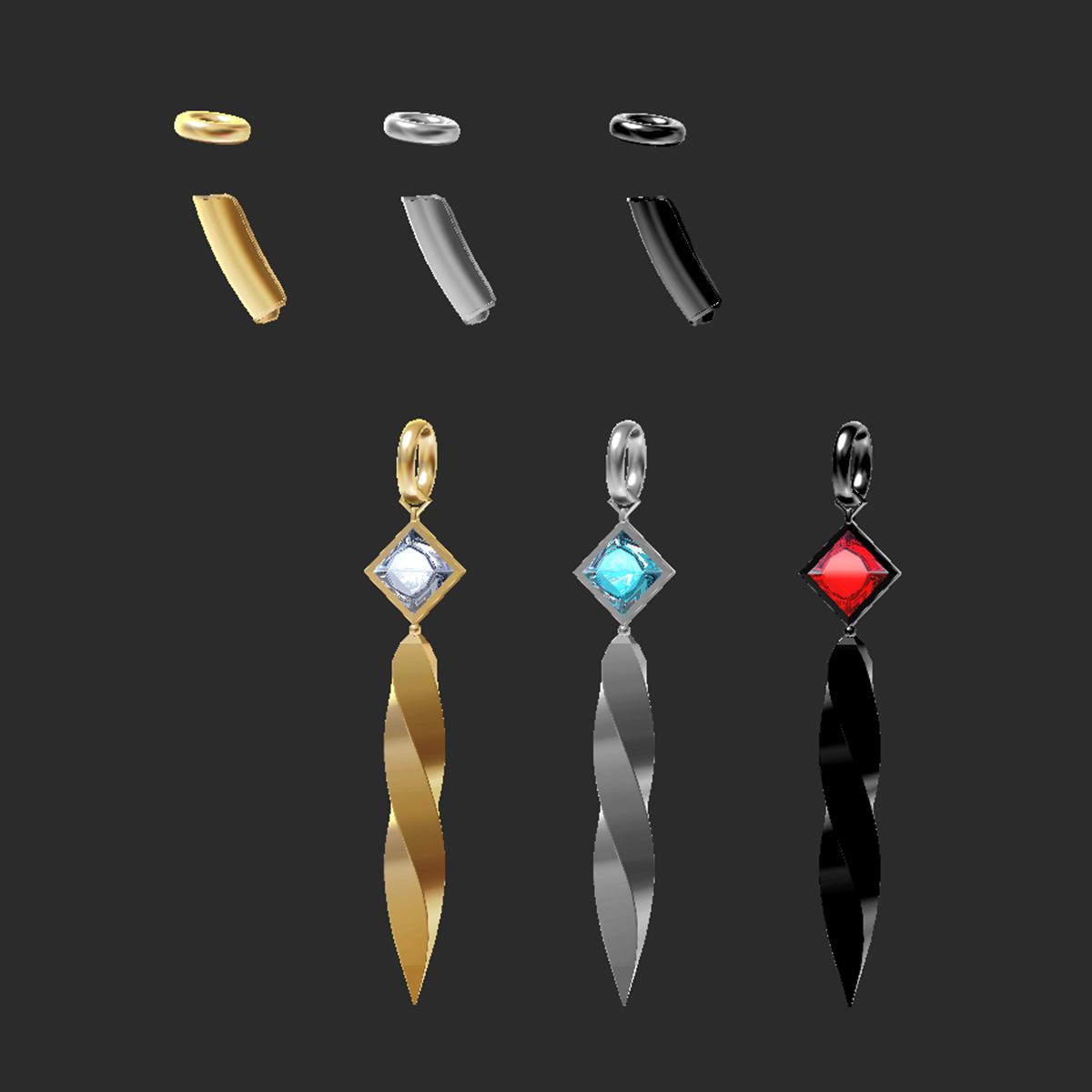 【3Dモデル｜無料あり】Lunaris Aurum／ルナリス・アウルム - GEAR BY K. - BOOTH