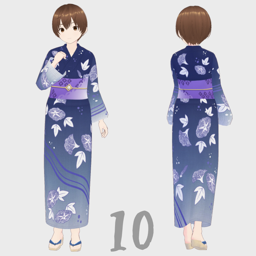 【FREE/無料】浴衣_yukata【VRoid Texture】 - HULAFT - BOOTH