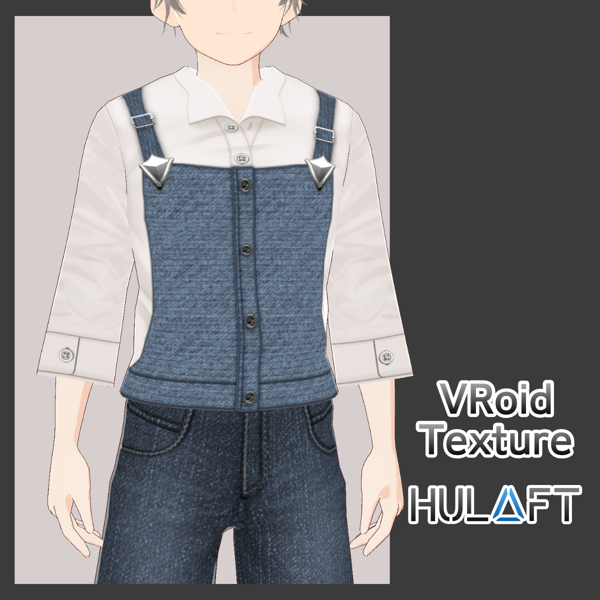【FREE/無料】Denim workwear【VRoid Texture】 - HULAFT - BOOTH