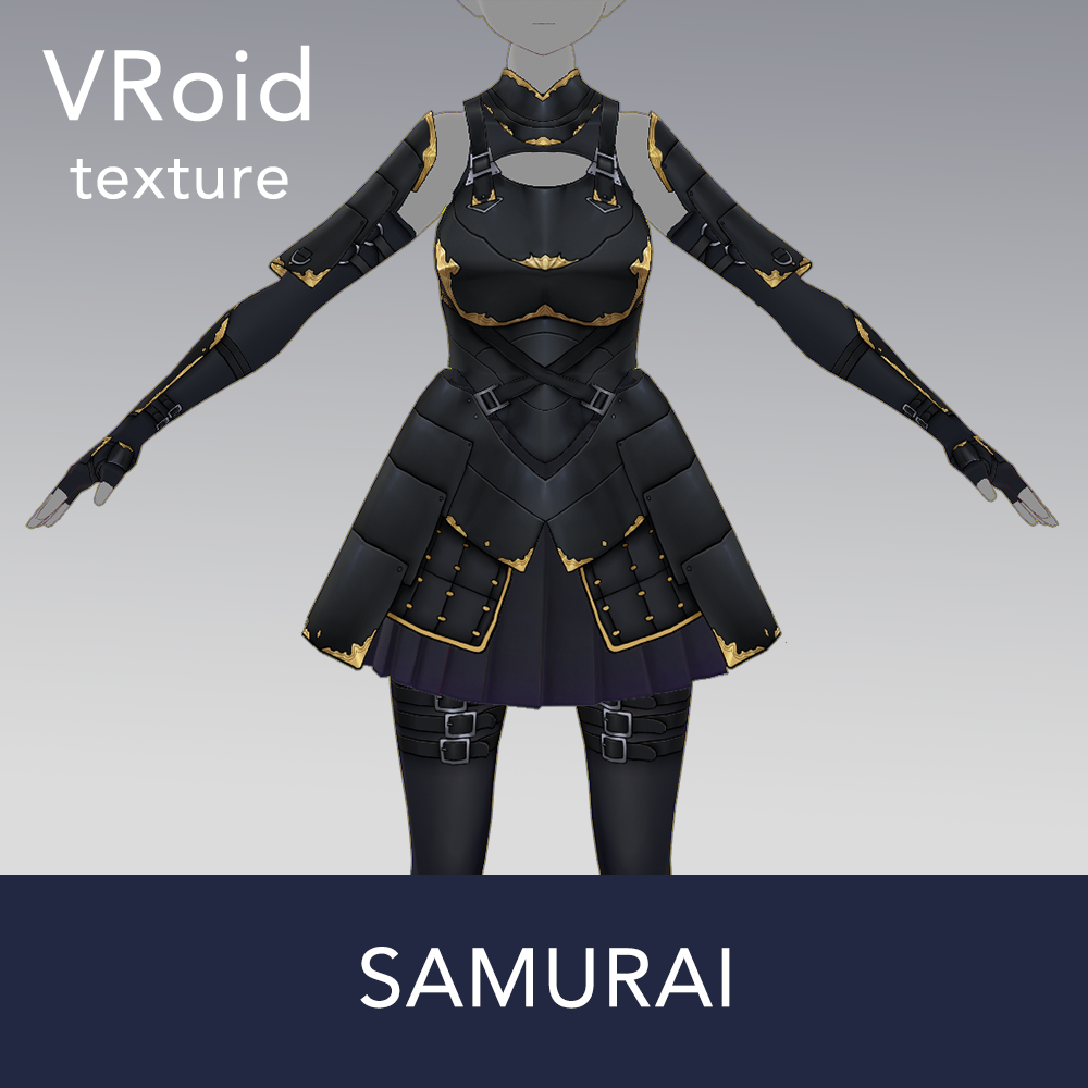 【VRoid texture 21】SAMURAI - OFUJI STORE - BOOTH