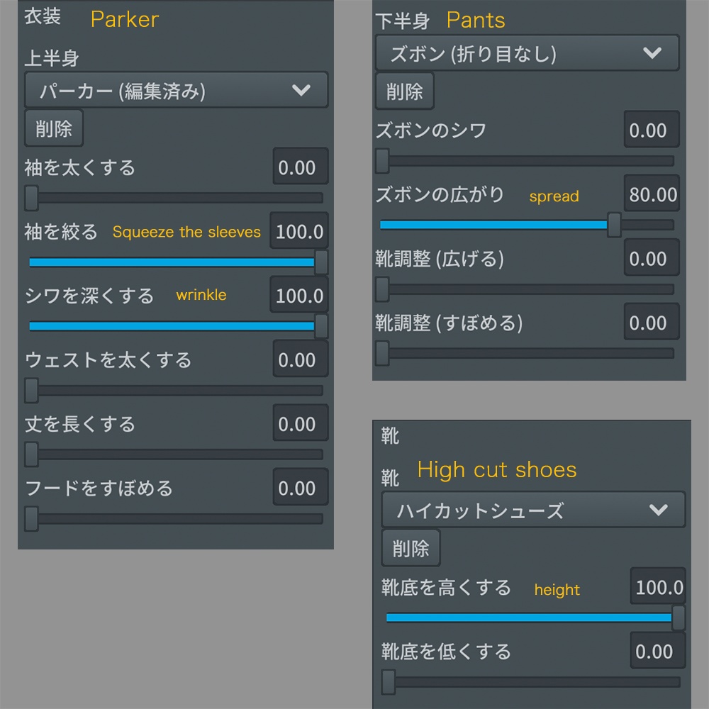 【VRoid texture 22+VRM】サイバーパンク - OFUJI STORE - BOOTH