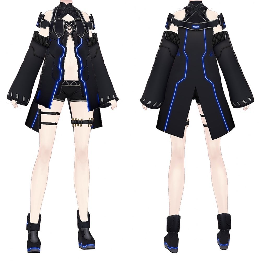 【VRoid texture 27 +VRM】サイバーミリタリー 第5弾 - OFUJI STORE - BOOTH