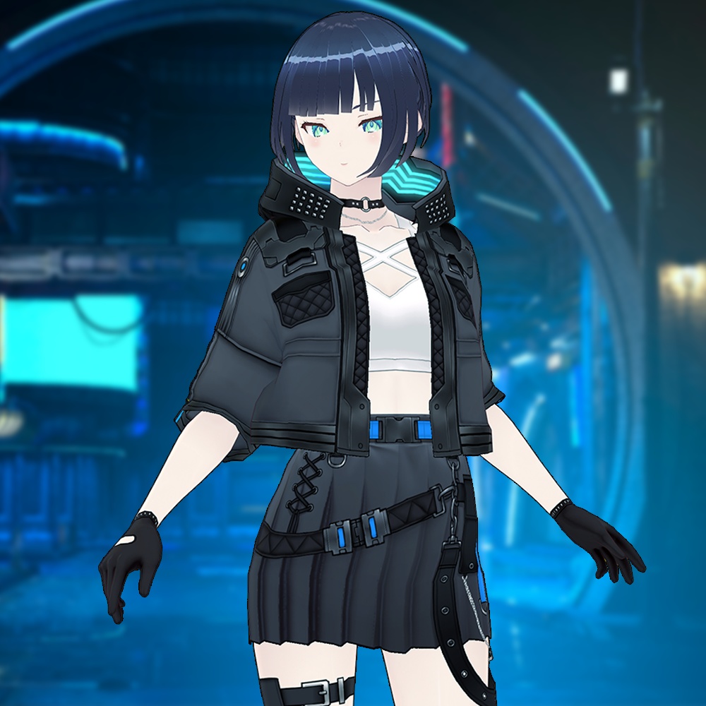 【VRoid texture 30 +VRM】サイバーパンク2 - OFUJI STORE - BOOTH