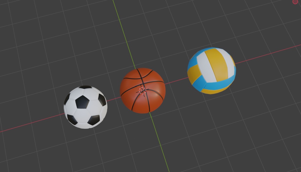 【unitypackage、fbx】バスケットボール・バレーボール・サッカーボール - 3d-model - BOOTH